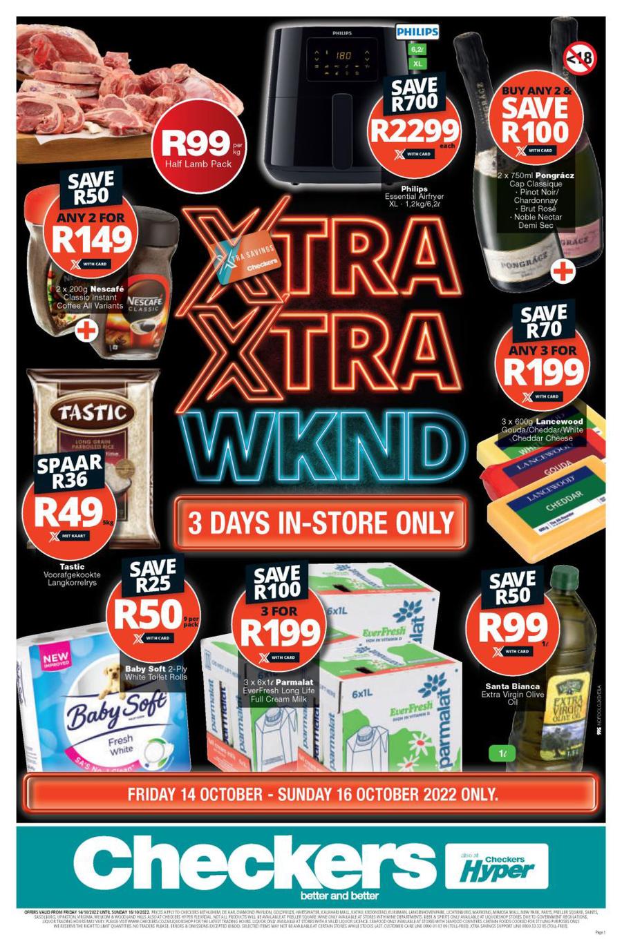 Checkers Northern Cape : Xtra Weekend (14 October - 16 October 2022 ...