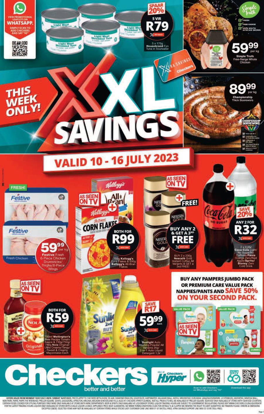 Checkers Northern Cape : XXL Savings (10 July - 16 July 2023) — m ...