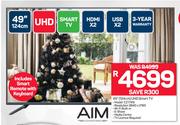 Special Aim 49"(124cm) UHD Smart TV(CZ1749) — www.guzzle.co.za