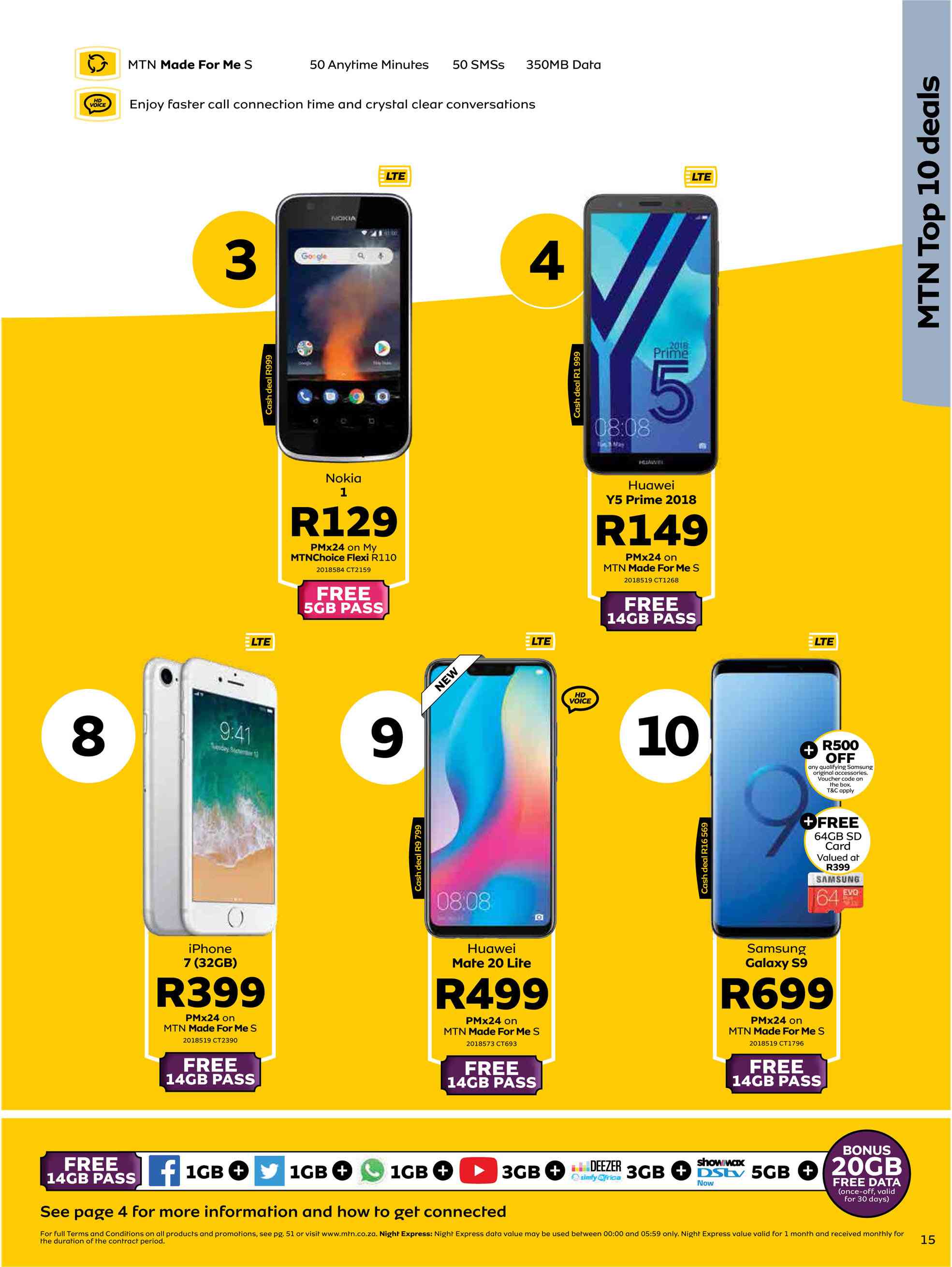 Special Apple iPhone 7 (32GB)-On MTN Made For Me S — www.guzzle.co.za