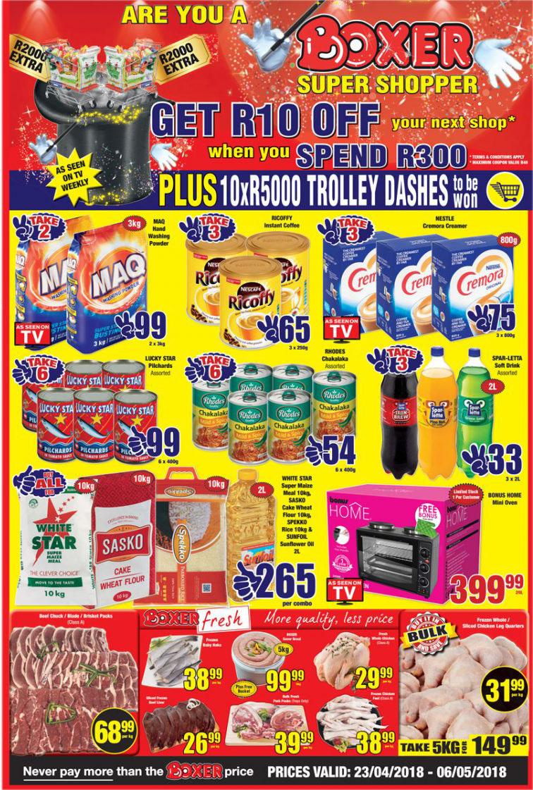 Boxer Super Store Gauteng (23 Apr - 06 May 2018) — m.guzzle.co.za