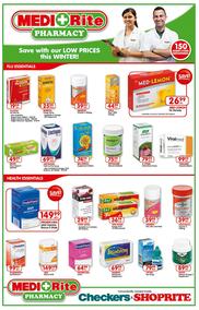 Checkers Western Cape : MediRite Specials ( 26 May - 08 Jun 2014 ...