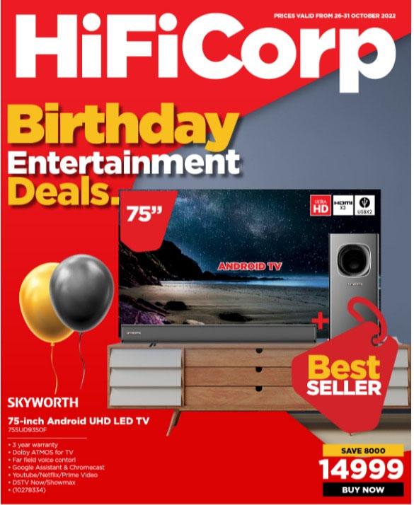 HiFi Corp : Birthday Entertainment Deals (26 October - 31 October 2022 ...