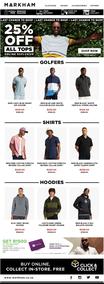 Markham : 25% Off All Tops (Request Valid Date From Retailer) — www ...