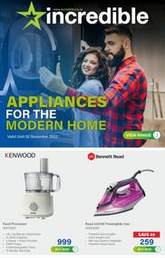 Incredible Connection : Appliances For The Modern Home (27 October - 02 ...