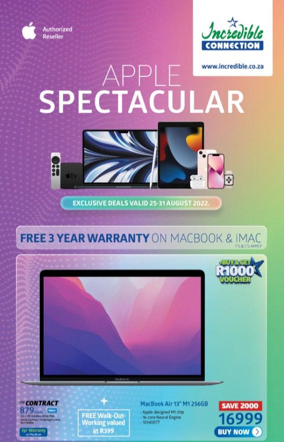 Incredible Connection : Apple Spectacular (25 August - 31 August 2022 ...