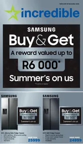 Incredible Connection : Buy Samsung & Get A Reward Valued Up To R6000 ...