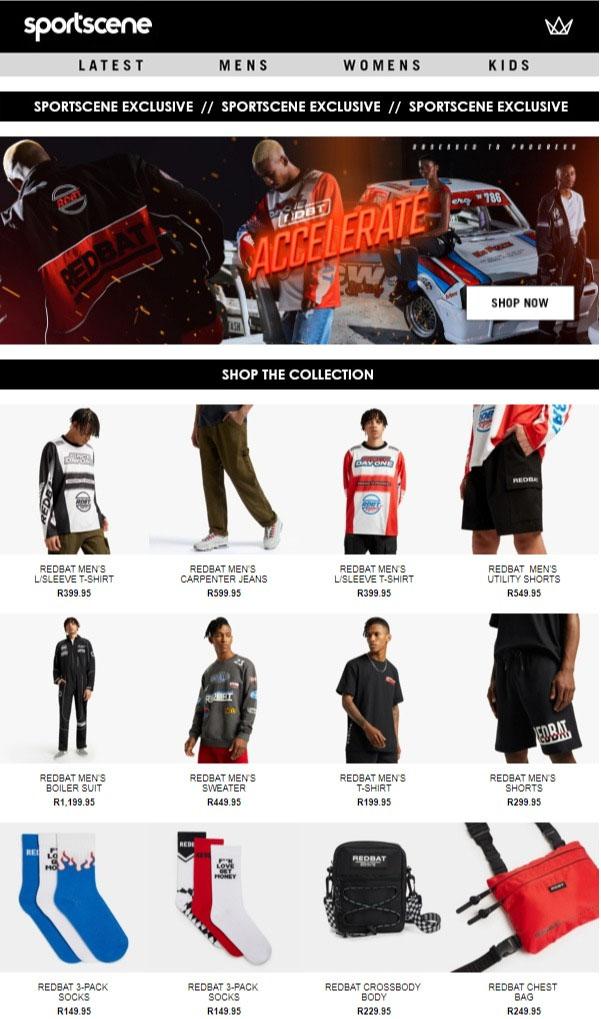 Sportscene : Accelerate Into The Week In Style With RDBT (Request Valid ...