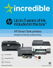 Incredible Connection : HP Smart Tank Printers (09 January - 20 January ...