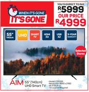 Special Aim 55" (104cm) UHD Smart TV CZ2055 — www.guzzle.co.za