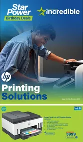 Incredible Connection : HP Printing Solutions (20 September - 01 ...