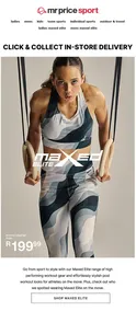 Mr Price Sport : Elevate Your Game With Maxed Elite (Request Valid Date ...