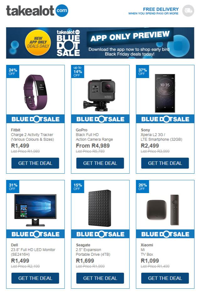 Takealot : Daily Deals (21 Nov 2018) — m.guzzle.co.za