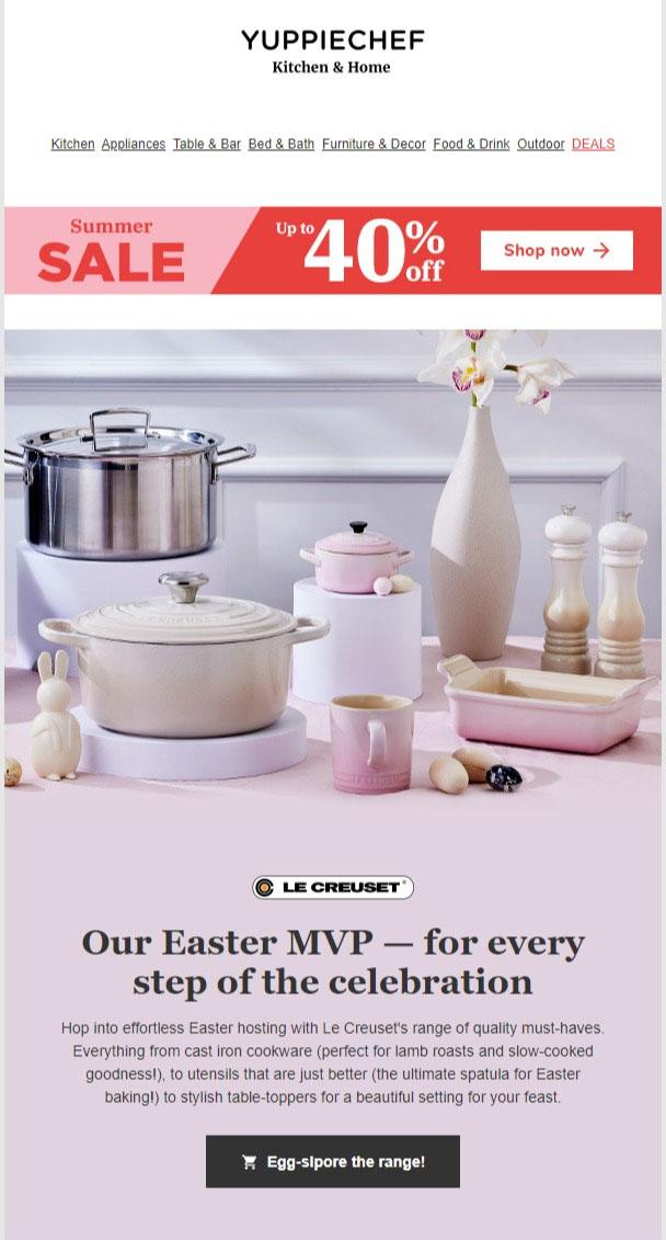 Yuppiechef : Our Easter MVP (Request Valid Date From Retailer) — m.guzzle.co.za