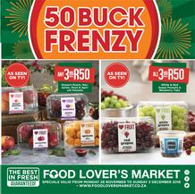 Food Lovers Market KZN : 50 Buck Frenzy (26 Nov - 02 Dec 2018) — www ...