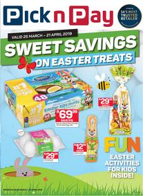 Pick n Pay : Sweet Easter Treats (25 Mar - 21 Apr 2019) — www.guzzle.co.za