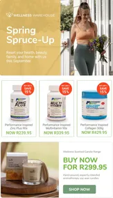 Wellness Warehouse : Spring Spruce Up (Request Valid Date From Retailer) — www.guzzle.co.za