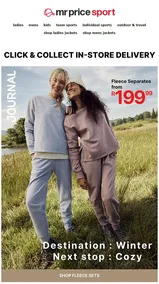 Mr Price Sport : Destination Winter (Requet Valid Date From Retailer ...