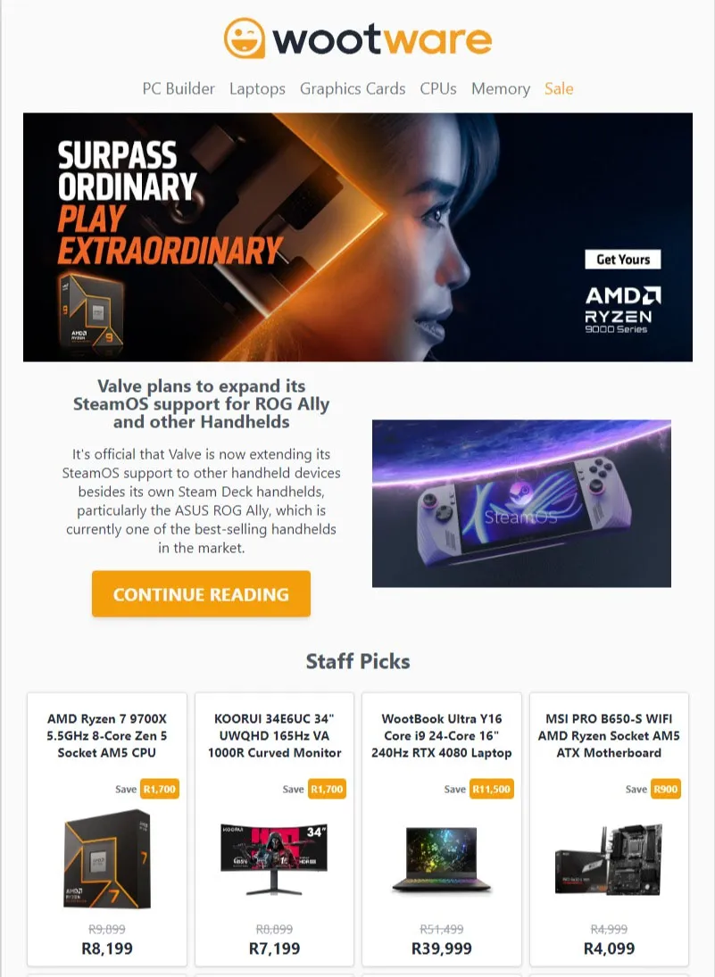 Wootware : Surpass Ordinary (Request Valid Date From Retailer) — m ...
