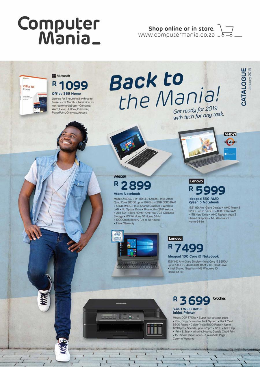 Computer Mania (01 Jan - 31 Jan 2019) — m.guzzle.co.za