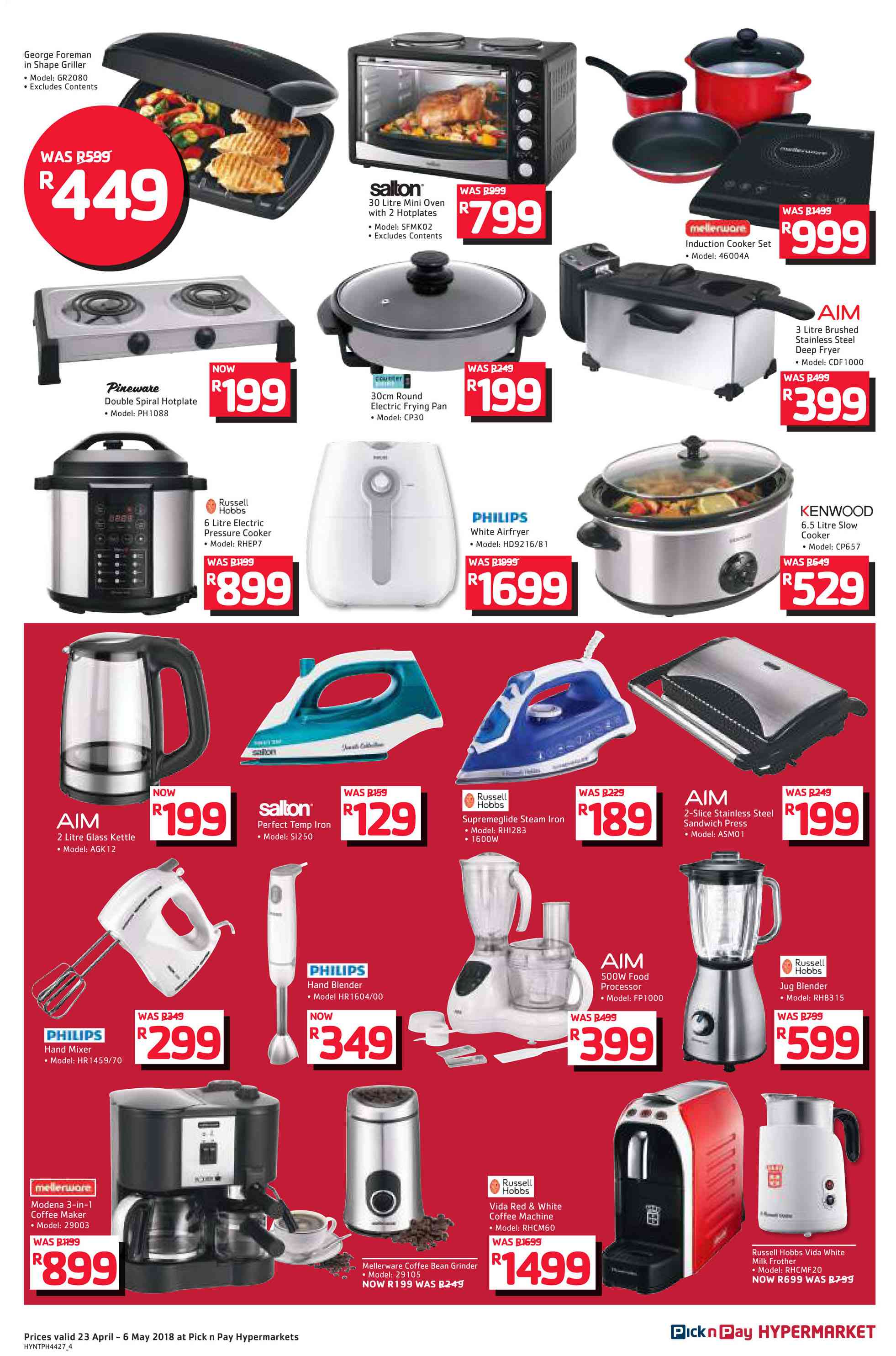 Special AIM 2-Slice Stainless Steel Sandwich Press ASM01 — www.guzzle.co.za