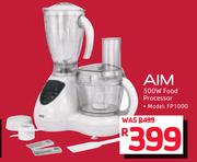 Special AIM 500W Food Processor FP 1000 — www.guzzle.co.za