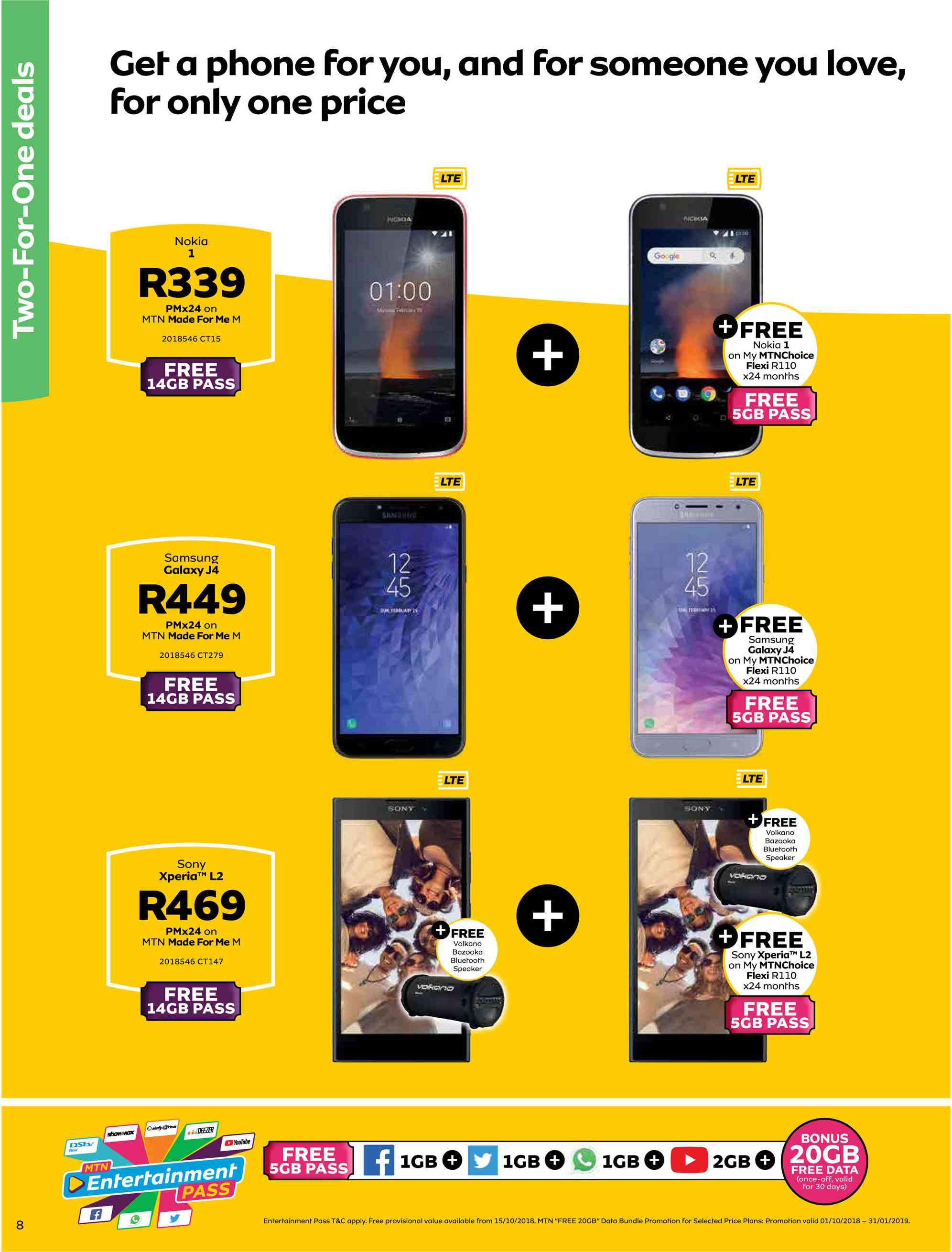 Special Nokia 1 On MTN Made For Me M With Free Nokia 1 On My MTNChoice