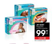 Special Jet Baby Nappies Jumbo Packs-Per Pack — www.guzzle.co.za