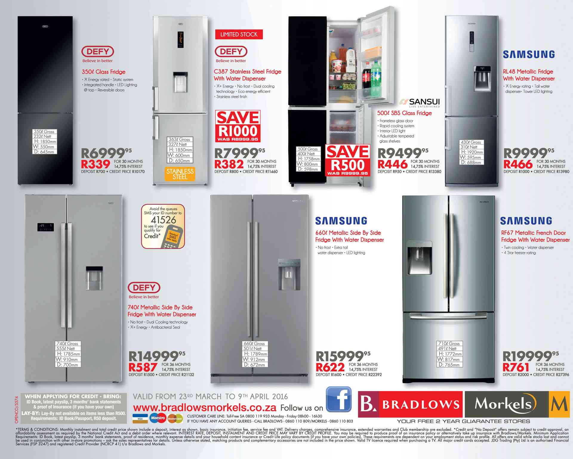 Special Defy C387 Stainless Steel Fridge With Water Dispenser — www ...
