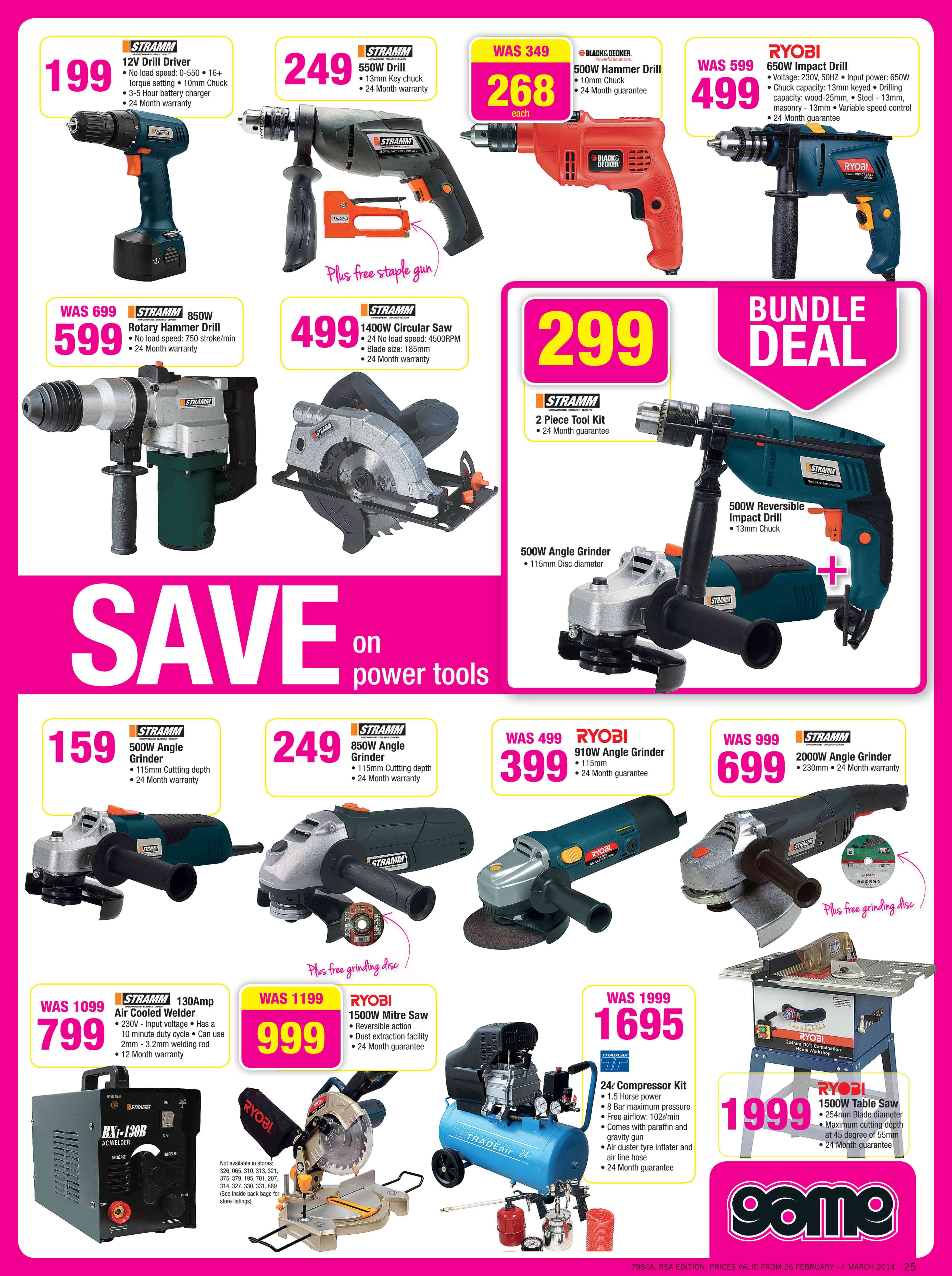 Special Stramm 1400W Circular Saw — www.guzzle.co.za