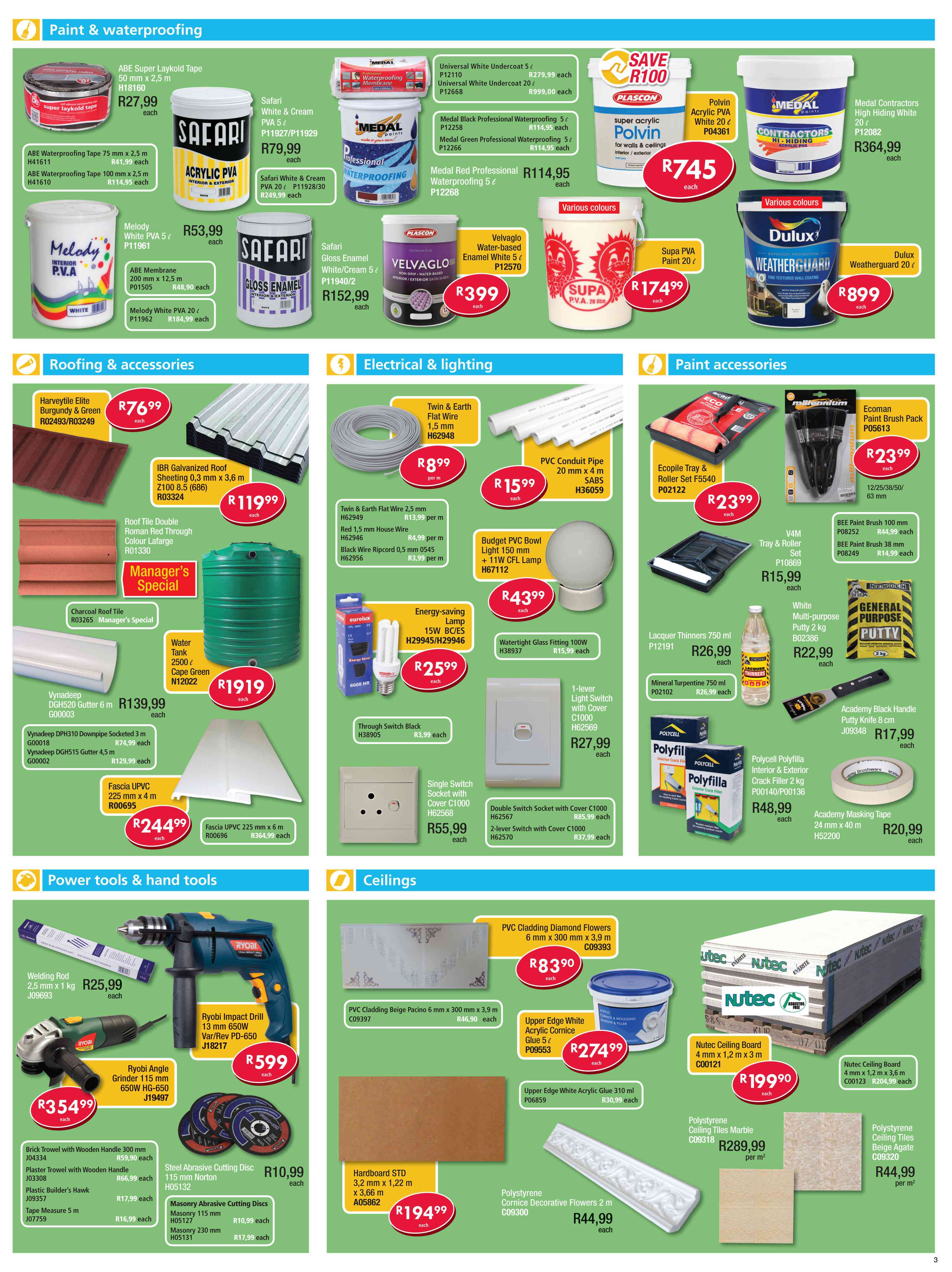 Special Supa PVA Paint 20L-Each — www.guzzle.co.za