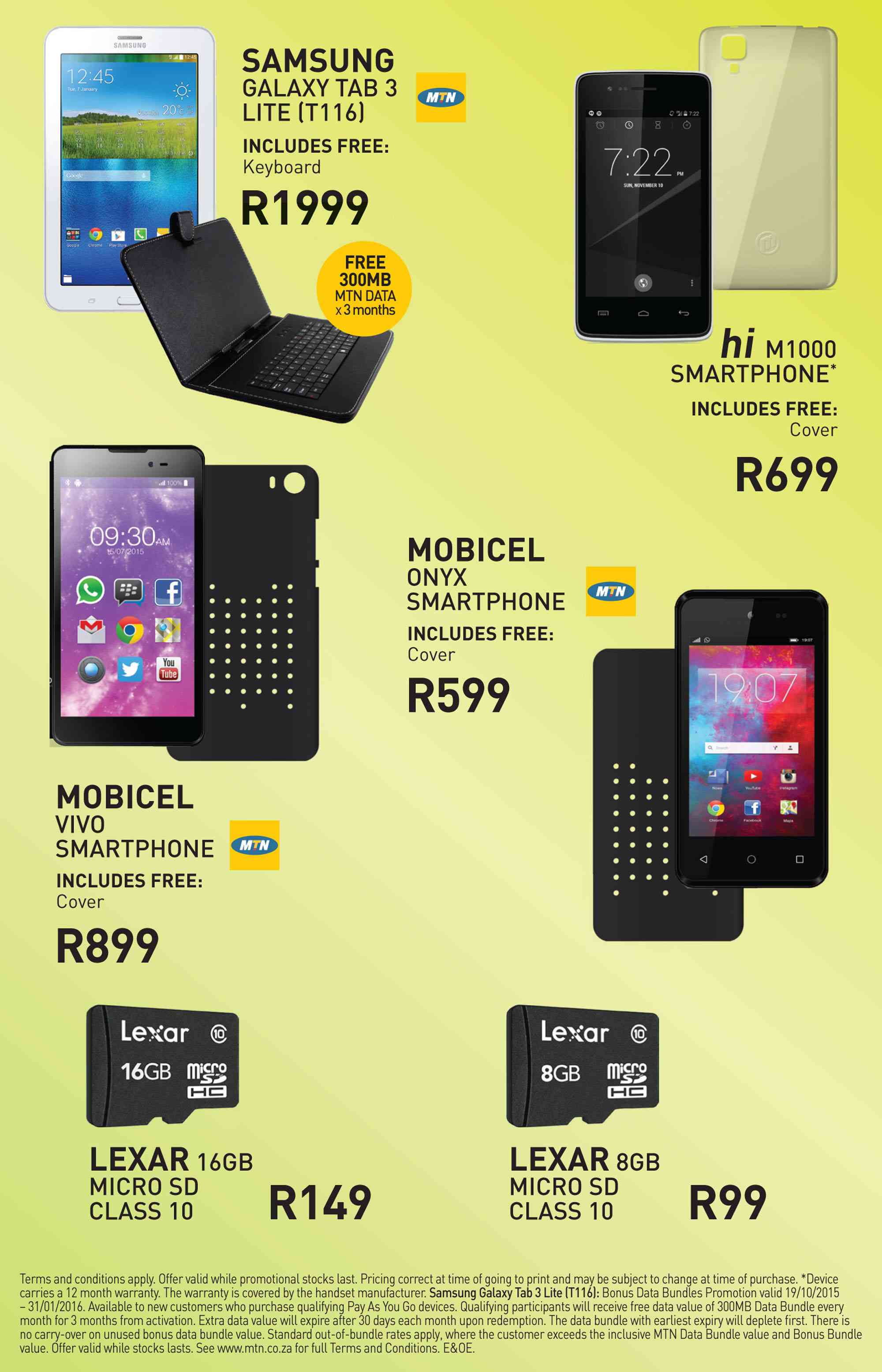 Special Mobicel Onyx Smartphone + Cover — www.guzzle.co.za