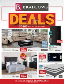 Bradlows : Deals (08 August - 23 August 2023) — www.guzzle.co.za
