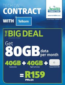 Incredible Connection : Tech On Contract With Telkom (08 August - 30 ...