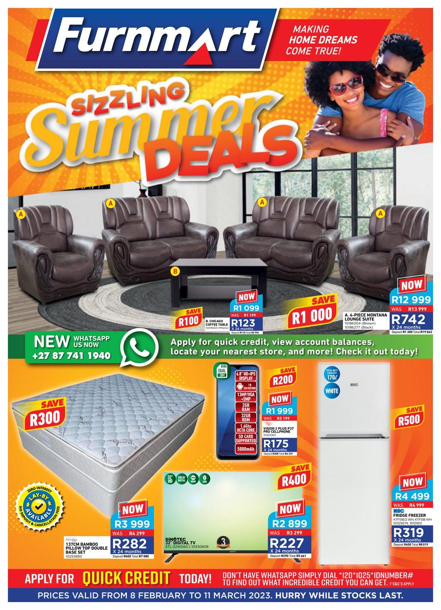 Furnmart : Sizzling Summer Deals (06 February - 11 March 2023 While ...