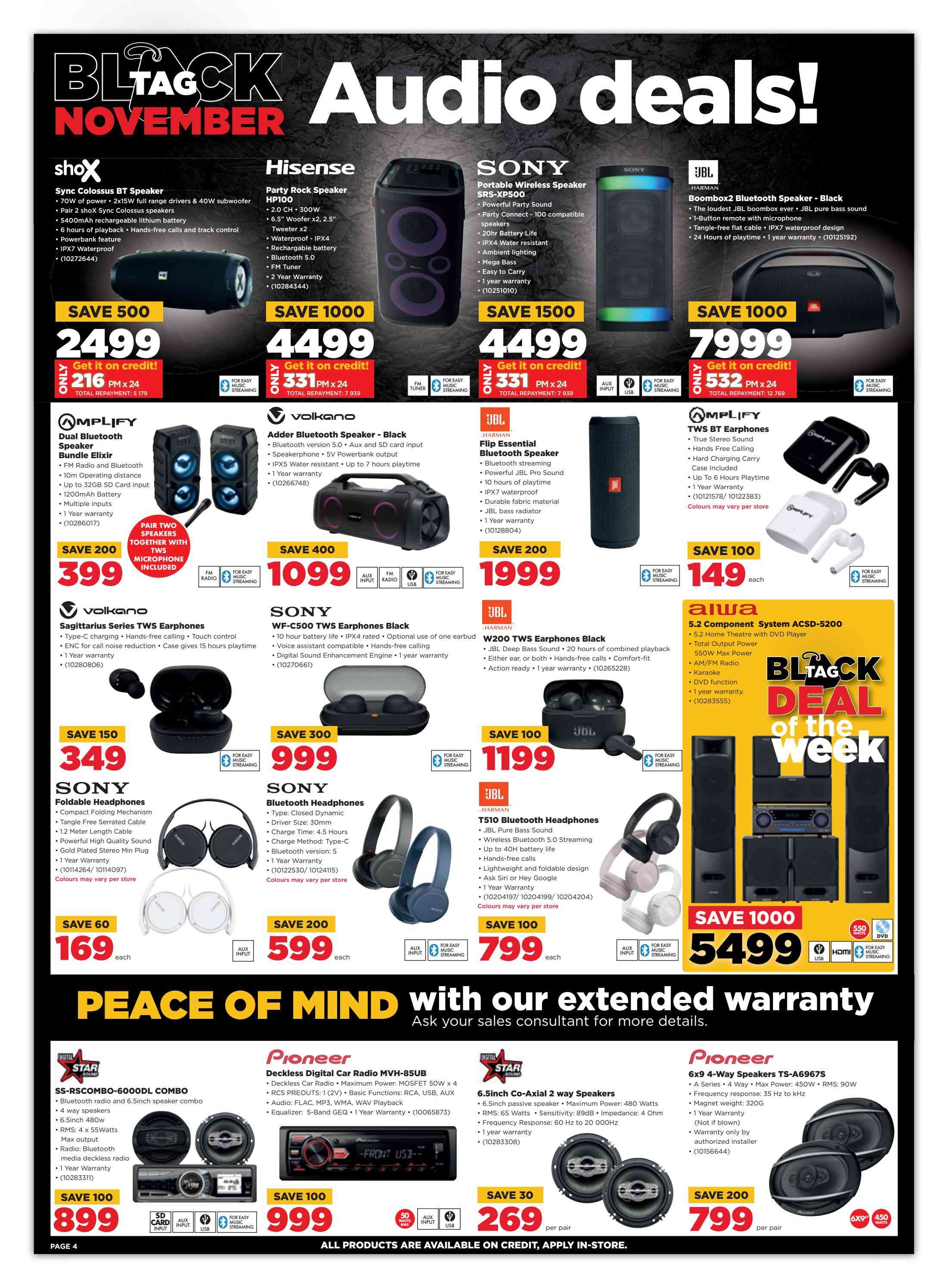 Hifi Corp : Black Tag November (07 November - 13 November 2022) — www ...