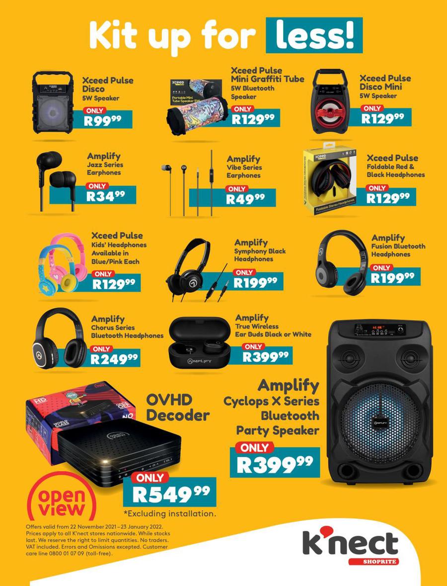 Shoprite K'nect : Funtastic Festive Deals (22 November - 23 January ...
