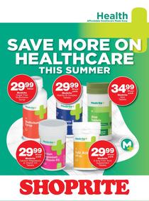Shoprite Kwa-Zulu Natal : Save More On Healthcare This Summer (24 ...