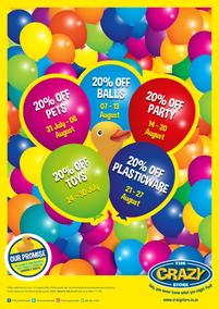 The Crazy Store Specials | September 2023 Latest Catalogues | Guzzle