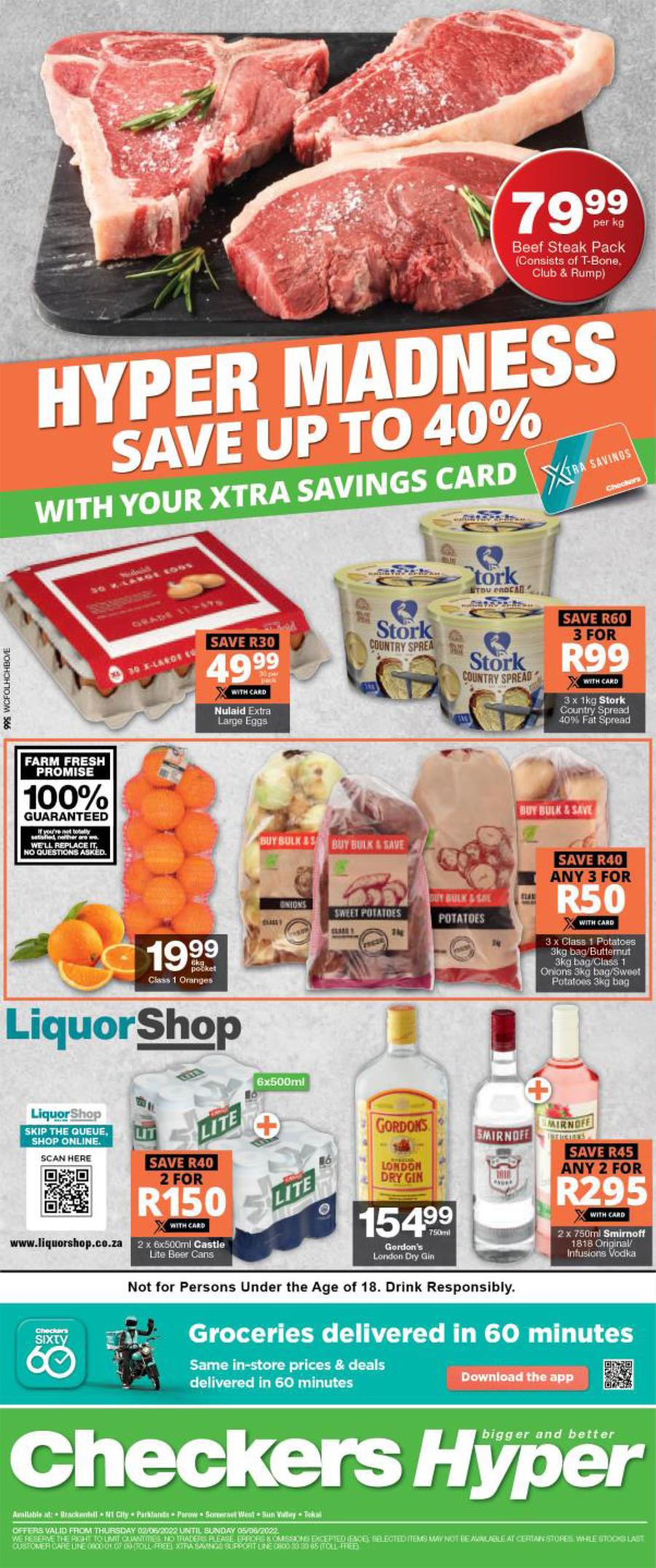 Checkers Hyper Western Cape : Hyper Madness (2 June - 5 June 2022) — m ...