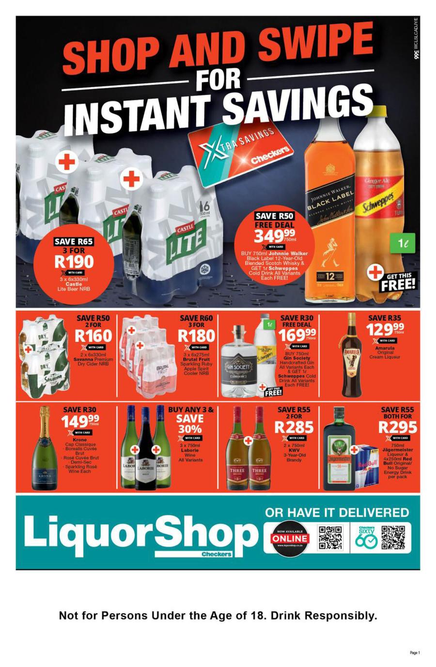 Checkers Liquor Western Cape : Xtra Savings (24 October - 6 November ...