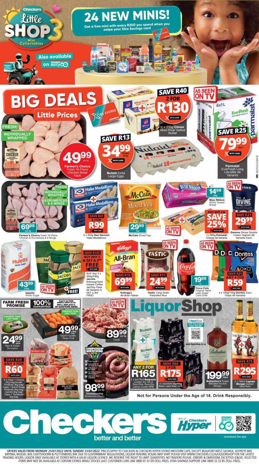 Checkers Western Cape : Big Deals Little Prices (25 July - 31 July 2022 ...