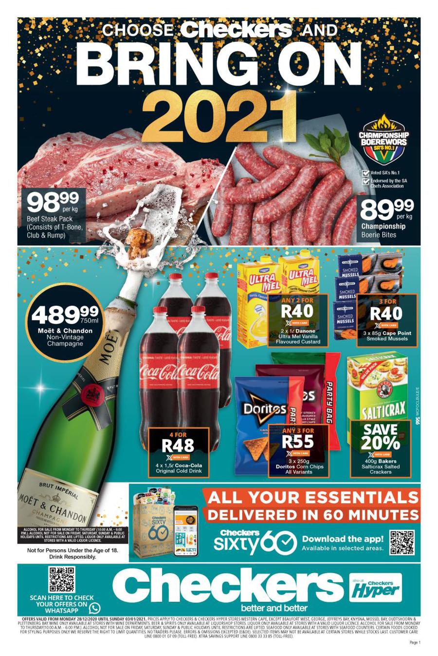 Checkers Western Cape : Bring It On 2021 (28 December - 3 January 2021 ...