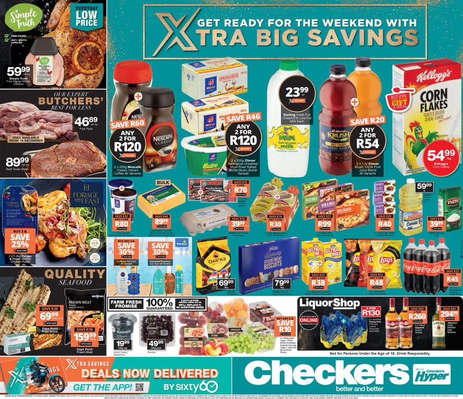 Checkers Western Cape : Weekend Savings (15 December - 19 December 2021 ...