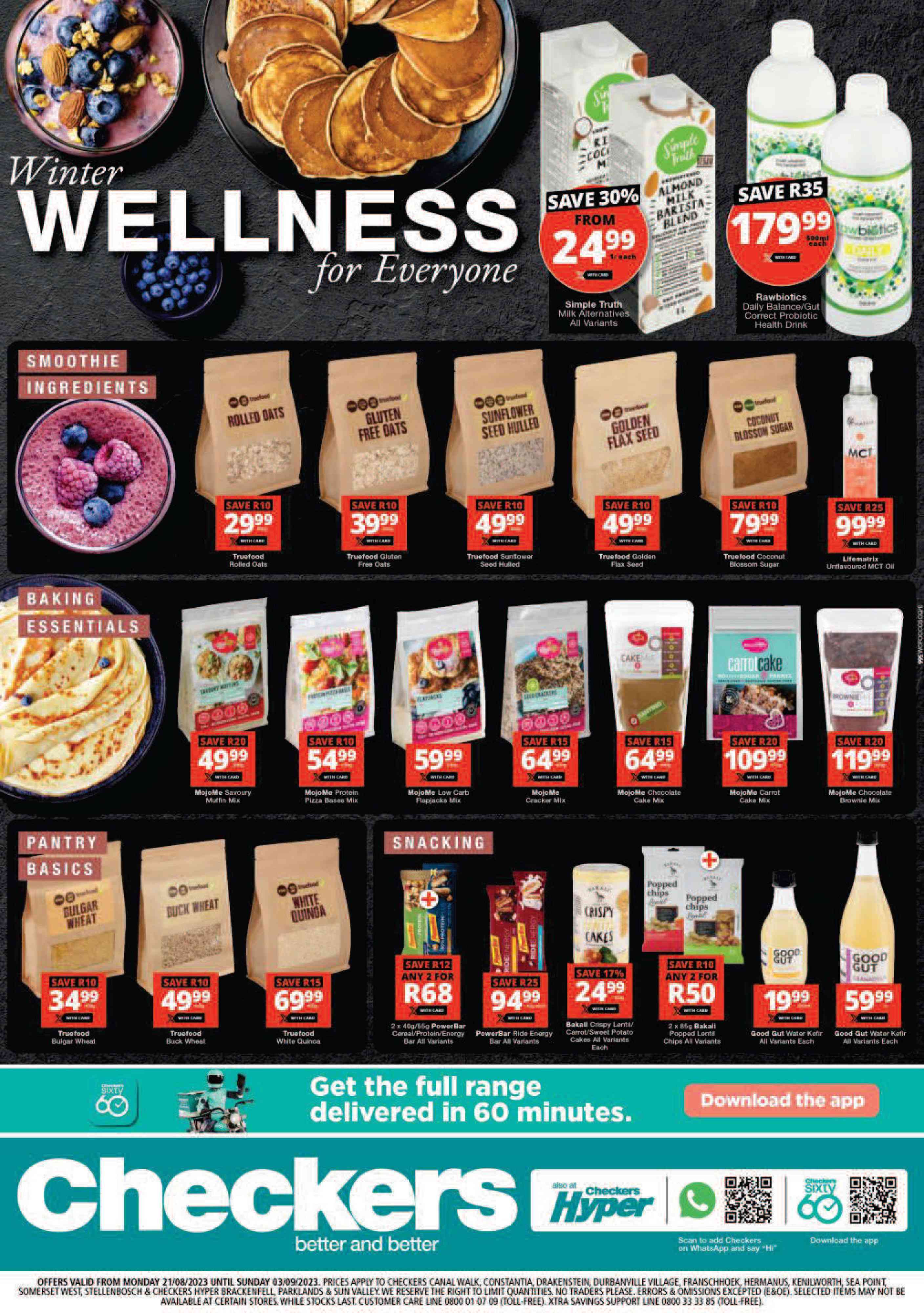 Checkers Western Cape : Winter Wellness (21 August - 3 September 2023 ...