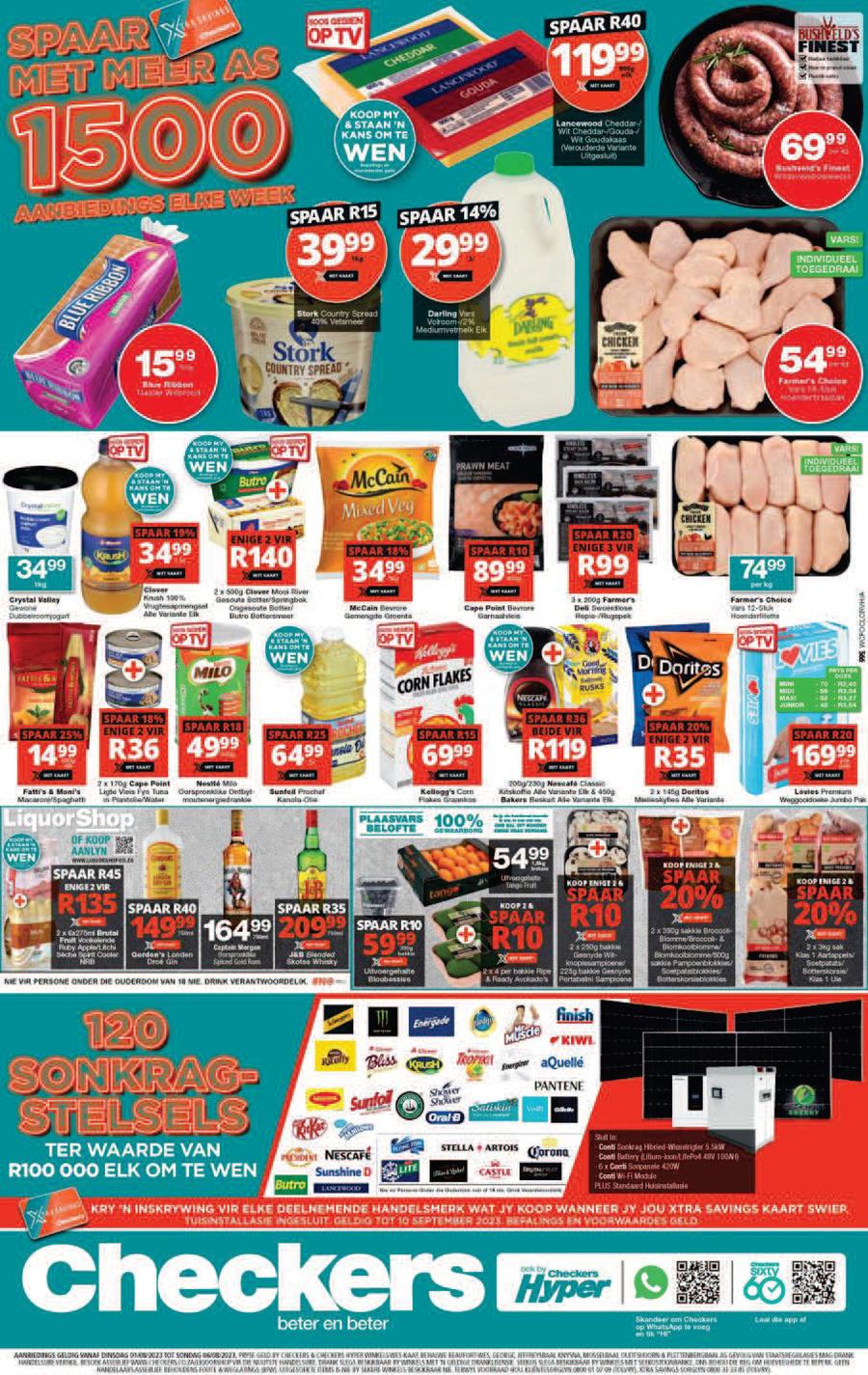 Checkers Western Cape : Xtra Besparings (1 August - 6 August 2023) — m ...