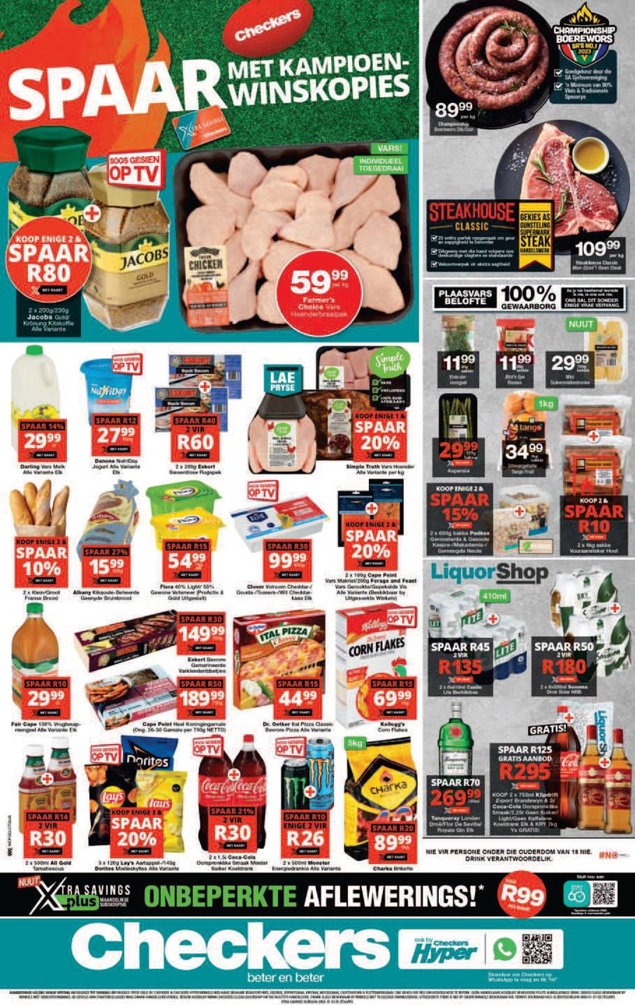 Checkers Western Cape : Xtra Besparings (6 October - 8 October 2023 ...