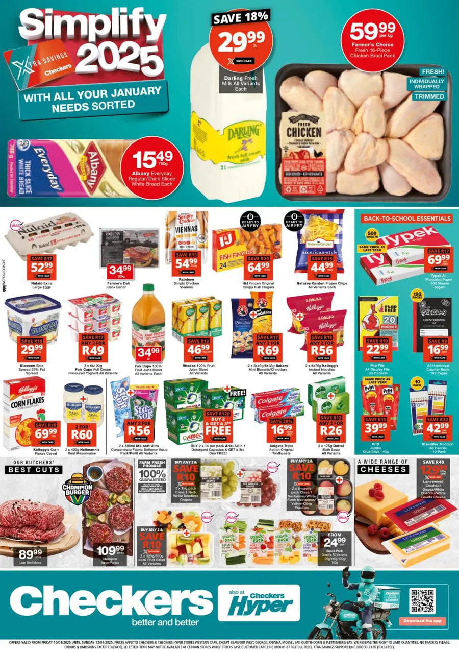 Checkers Western Cape : Simplify 2025 (10 January - 12 January 2025 ...
