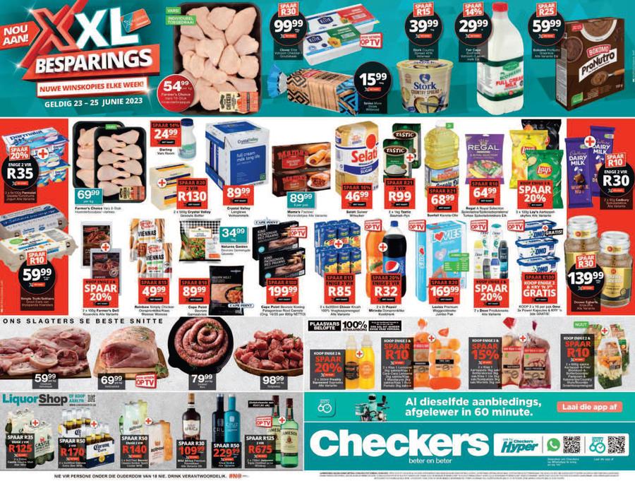Checkers Western Cape : XXL Savings (23 June - 25 June 2023) — m.guzzle ...