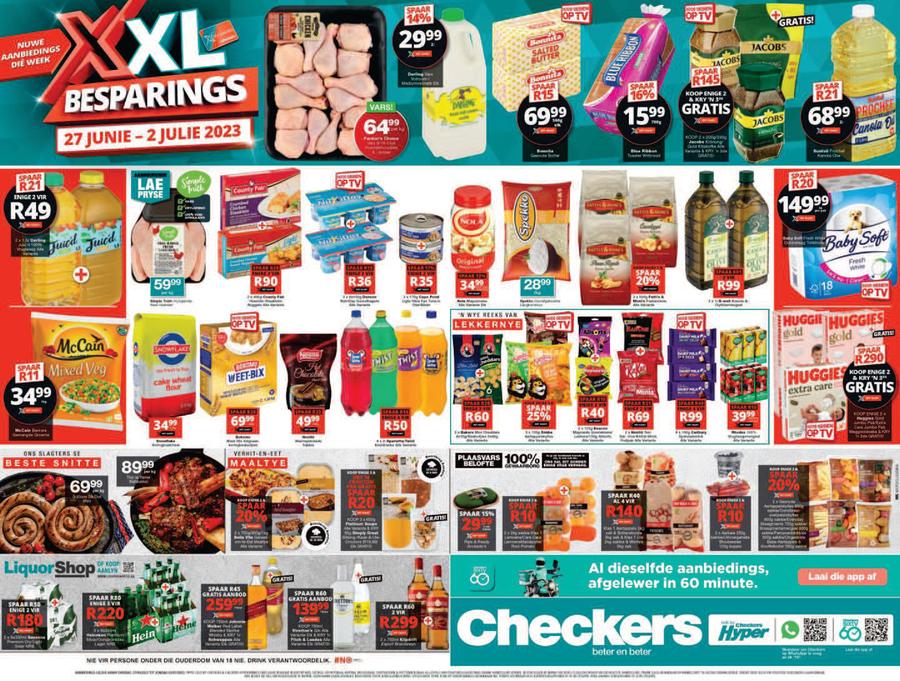 Checkers Western Cape : XXL Savings (27 June - 2 July 2023) — m.guzzle ...